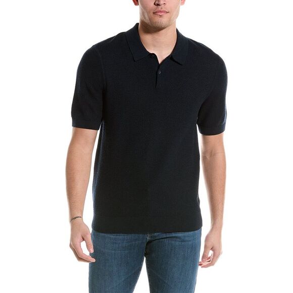 Magaschoni | Shirts | Magaschoni Textured Polo Sweater | Poshmark